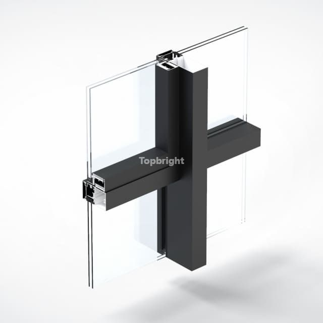Thermal Break Mullion/transom Curtain Wall System TB120