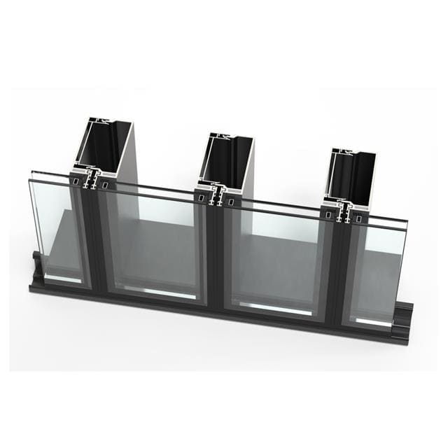 Aluminum Hidden frame window wall TB127