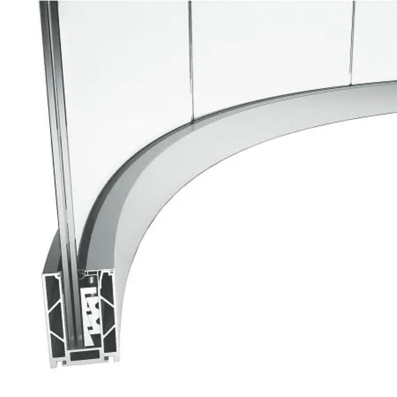TP400 ALL GLASS U-CHANNEL RAILING SYSTEM