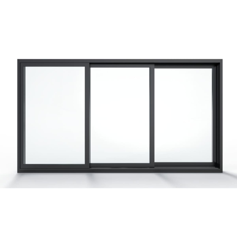 Thermal Break Triple Track Triple Sliding Window