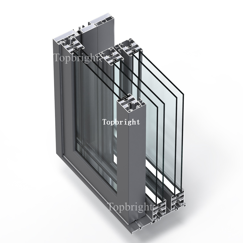 Thermal Break Panel Low Track Sliding DoorTP205-65 - Buy Thermal Break ...