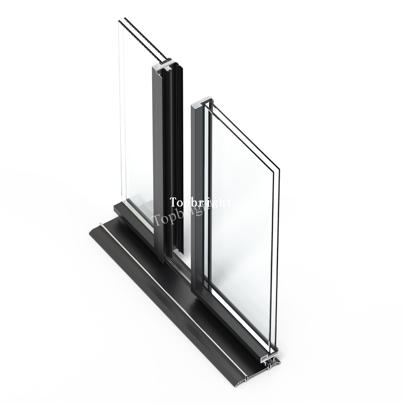 Thermal Break Glass Sliding Door TP16 - Buy Thermal Break Sliding Door ...